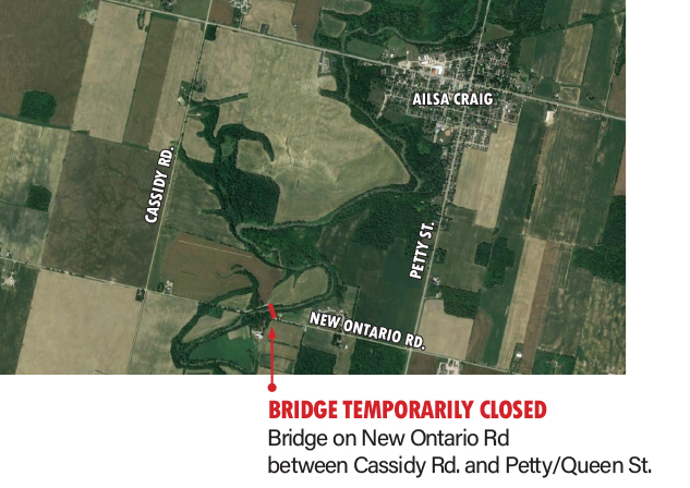Temporary Bridge Closure | North Middlesex