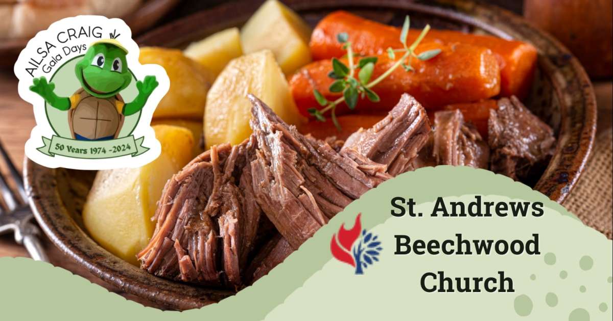 St. Andrews Beechwood Church Beef Dinner | North Middlesex